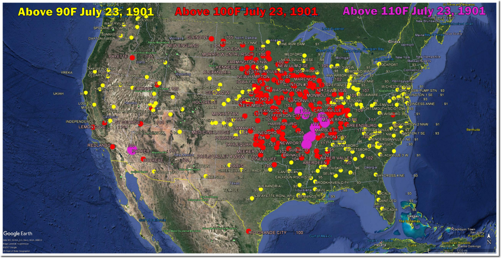 Erasing The Heat Of 1901 | Real Climate Science