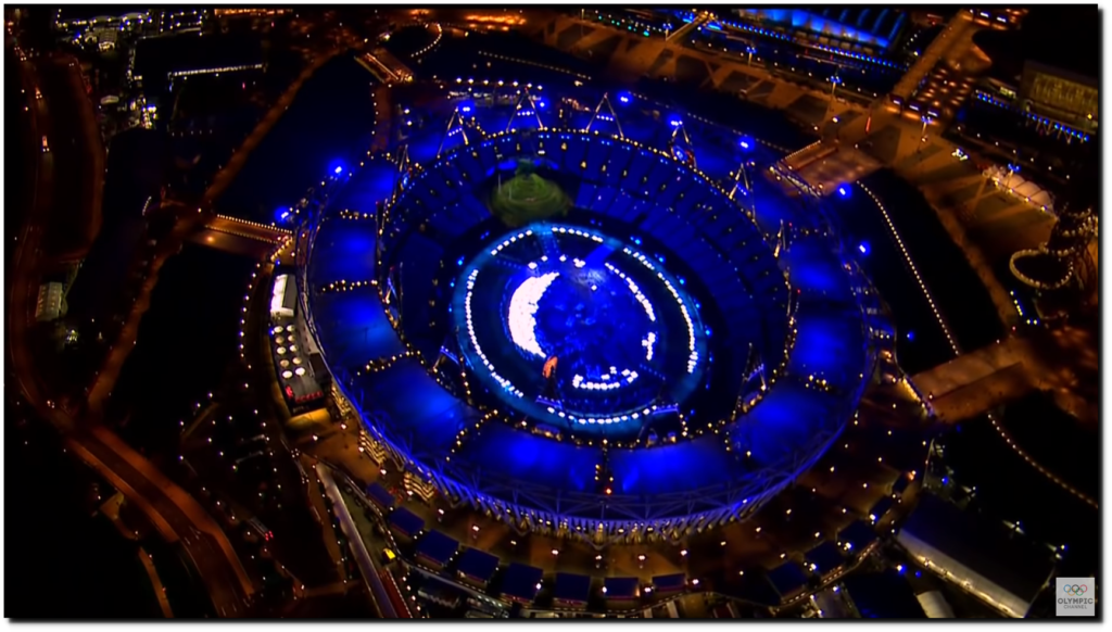 Scenes From The 2012 London Olympics Opening Ceremony | Real Climate ...